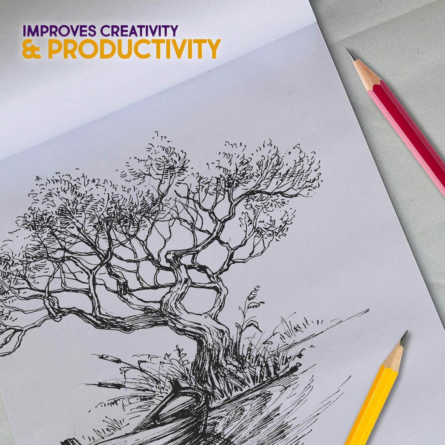 Wooden Alphabet Train Alitte Kids Drawing Pad 6-Pack - 9x12 Inch Sketch ...