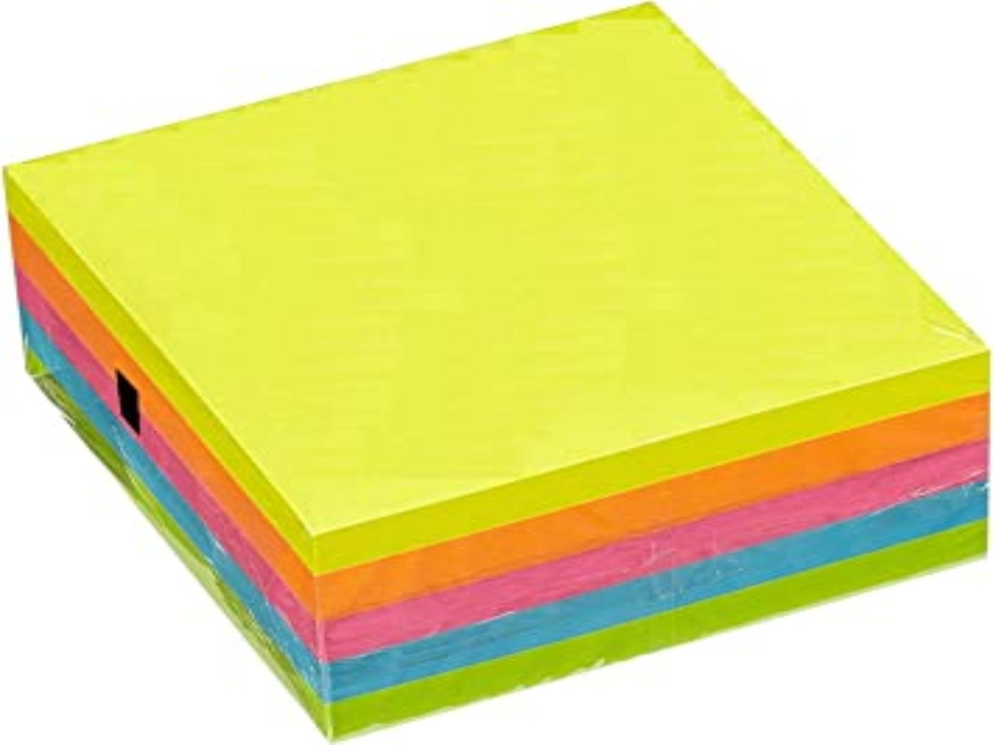 Nice Style Sticky Note Cube (450 Sheets/Cube) - 76 x 76 mm, Neon/Assor ...